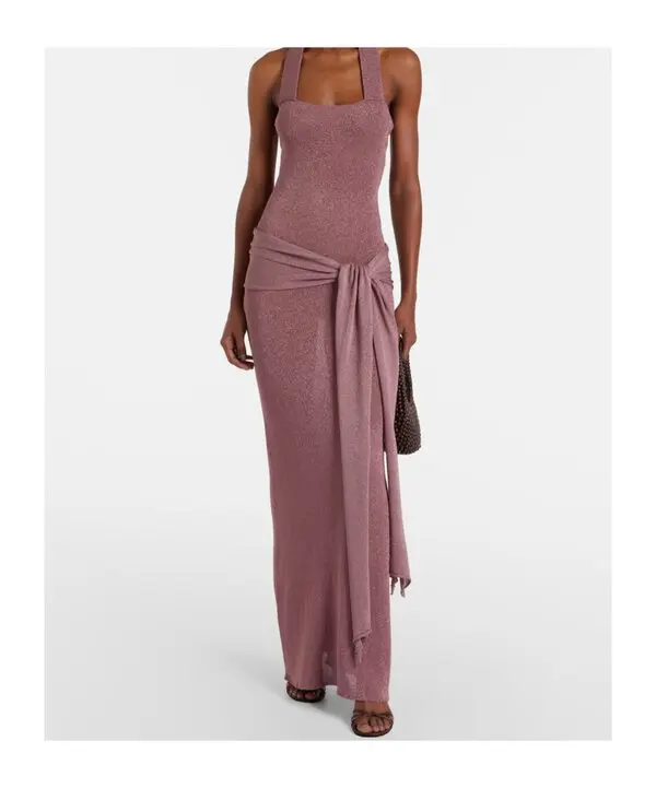 AYA MUSE Knitted Sequined Dress