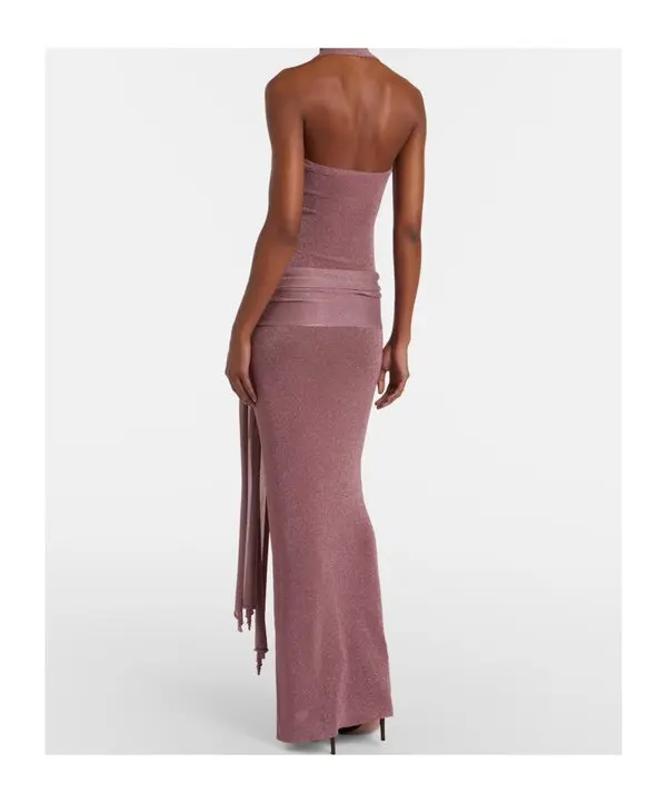 AYA MUSE Knitted Sequined Dress
