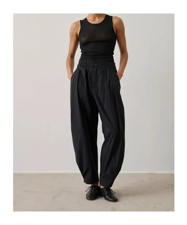 Soeur Sleeveless Semi-transparent Vest - Black