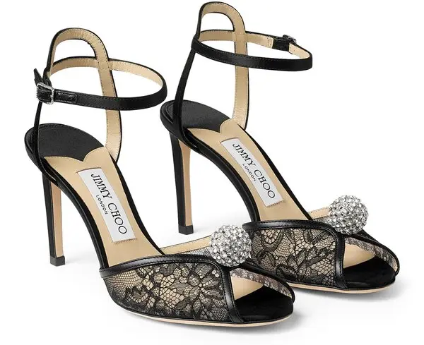 JIMMY CHOO Sacora 85 Sandals