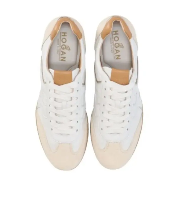 Hogan Olympia Z Lace-up Sneakers - White