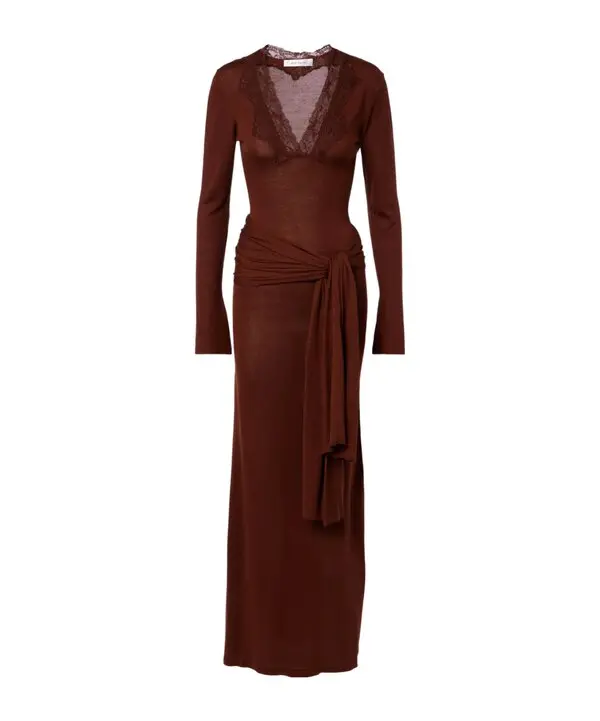 AYA MUSE Lace-trimmed Dress