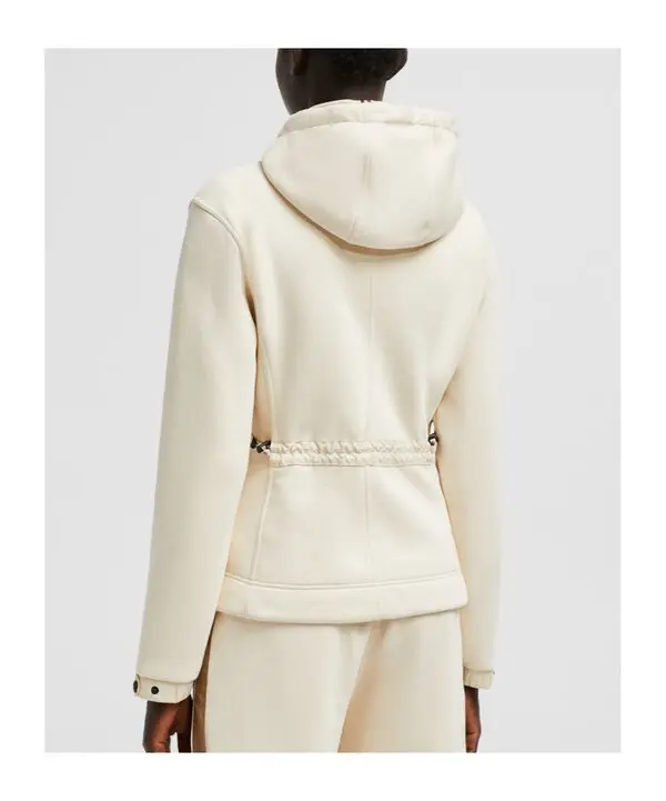 Moncler Logo Detailed Drawstring Hoodie