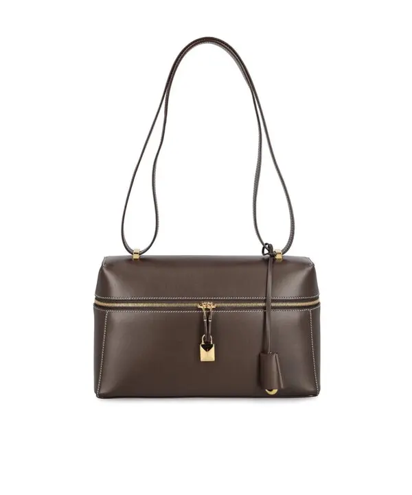 Loro Piana Extra Zip-up Shoulder Bag