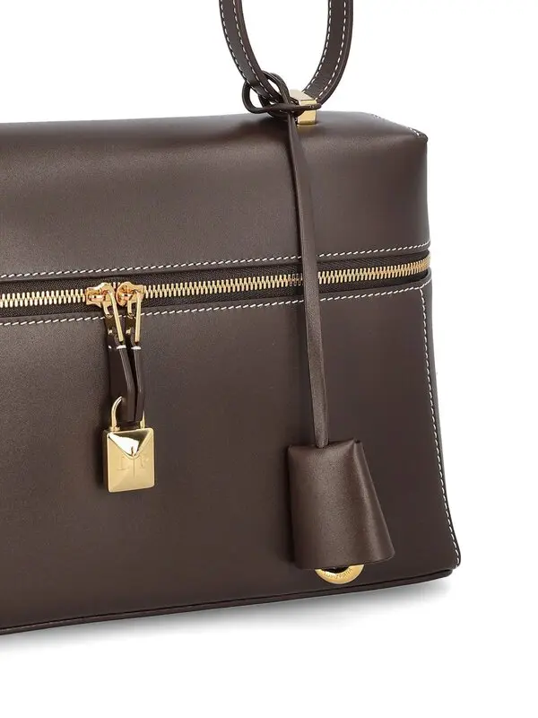 Loro Piana Extra Zip-up Shoulder Bag