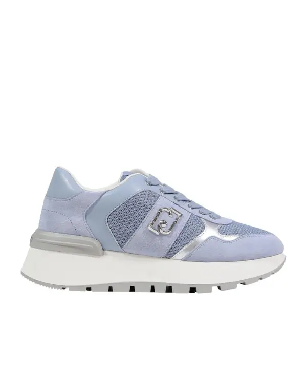 Liu Jo Logo-appliqué Round Toe Lace-up Sneakers