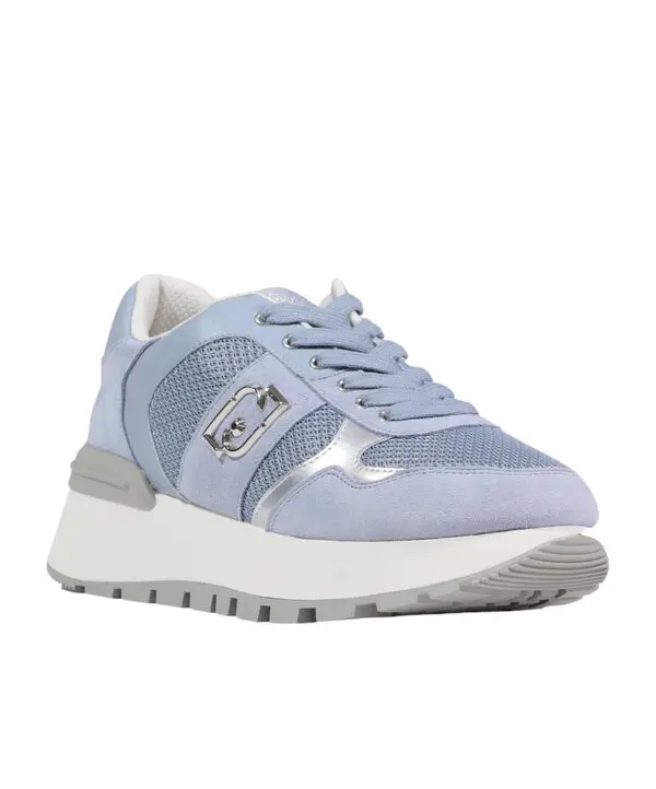 Liu Jo Logo-appliqué Round Toe Lace-up Sneakers