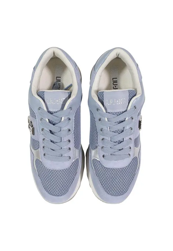 Liu Jo Logo-appliqué Round Toe Lace-up Sneakers