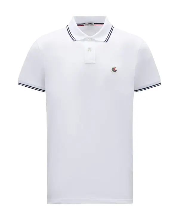 Moncler Logo Patch Short-sleeved Polo Shirt