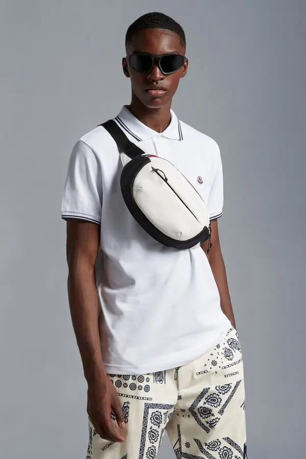 Moncler Logo Patch Short-sleeved Polo Shirt