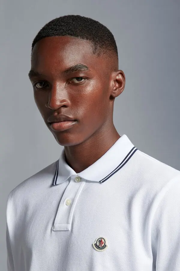 Moncler Logo Patch Short-sleeved Polo Shirt