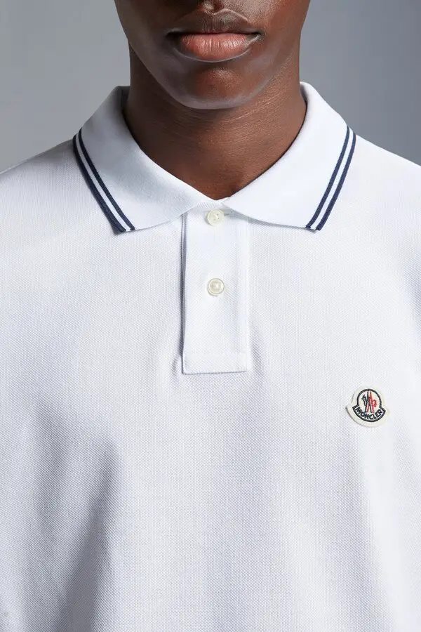 Moncler Logo Patch Short-sleeved Polo Shirt