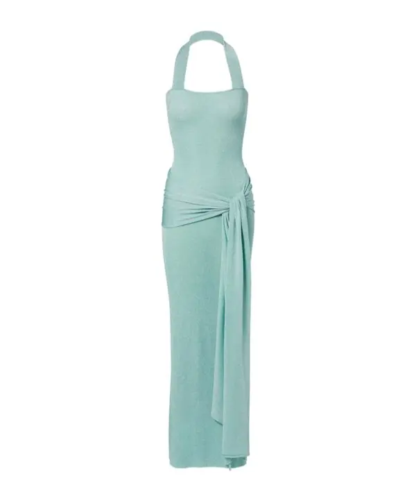 AYA MUSE Knitted Sequined Dress