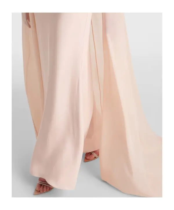Roland Mouret Embellished Caped Gown