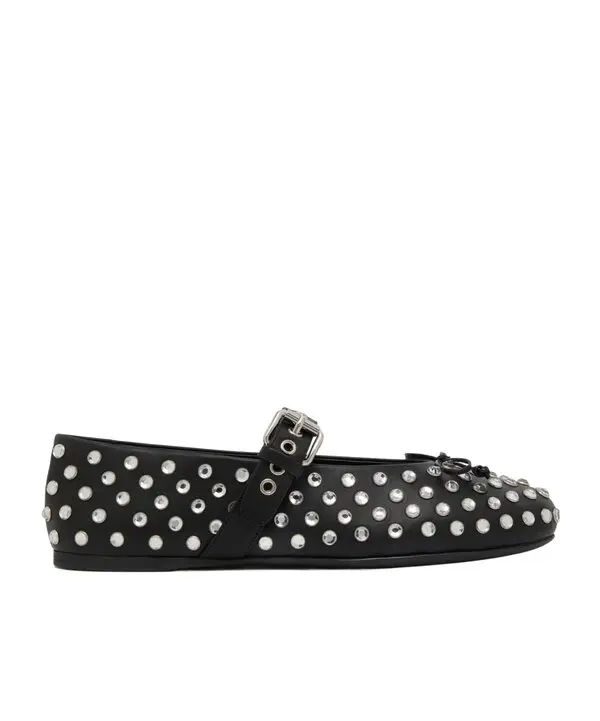 Miu Miu Round Head Ballet Flats