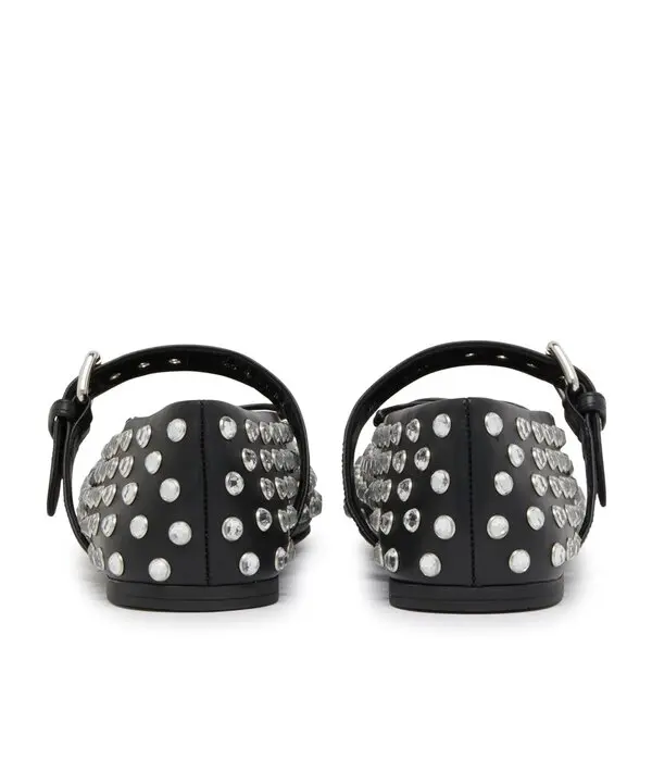 Miu Miu Round Head Ballet Flats