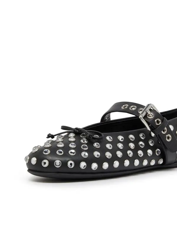 Miu Miu Round Head Ballet Flats