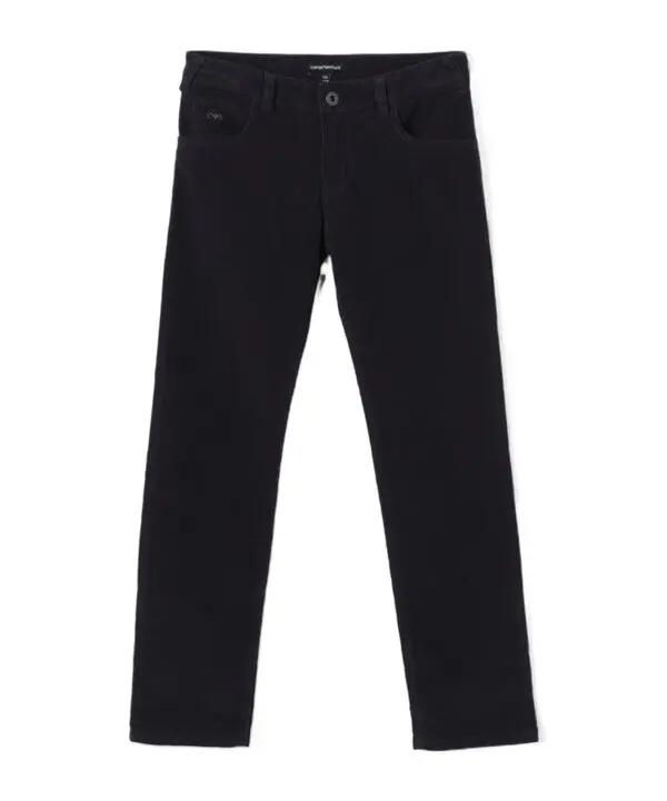 Emporio Armani Belt-loop Pants - Black