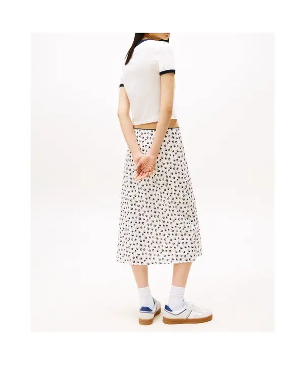 Tommy Hilfiger Trim Midi Skirt