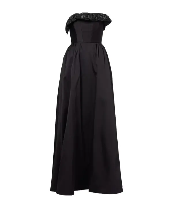 Roland Mouret Ruffled Strapless Gown