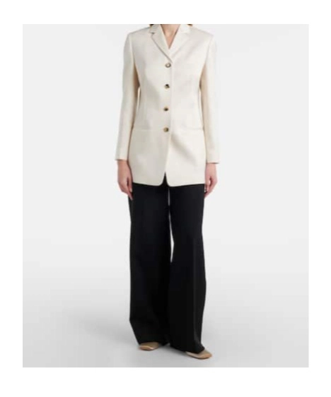 Calvin Klein Adrian Wool And Silk Blazer