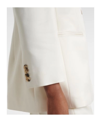 Calvin Klein Adrian Wool And Silk Blazer