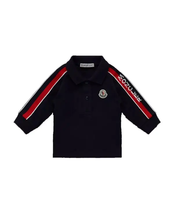 Moncler Long-sleeved Polo Shirt