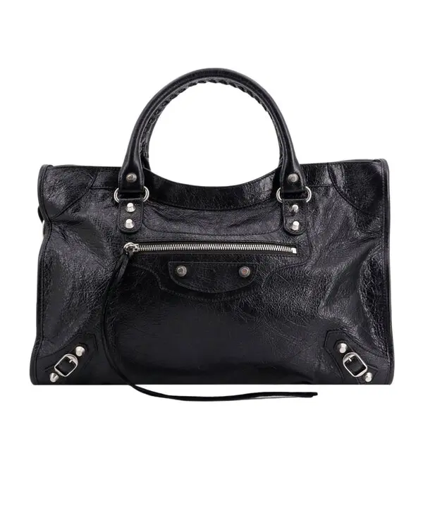 Balenciaga Le City Medium Top Handle Bag - Black