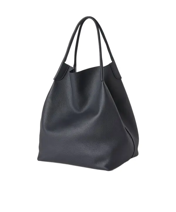 Loro Piana Extra Large Bale Hobo Bag - Navy/agate