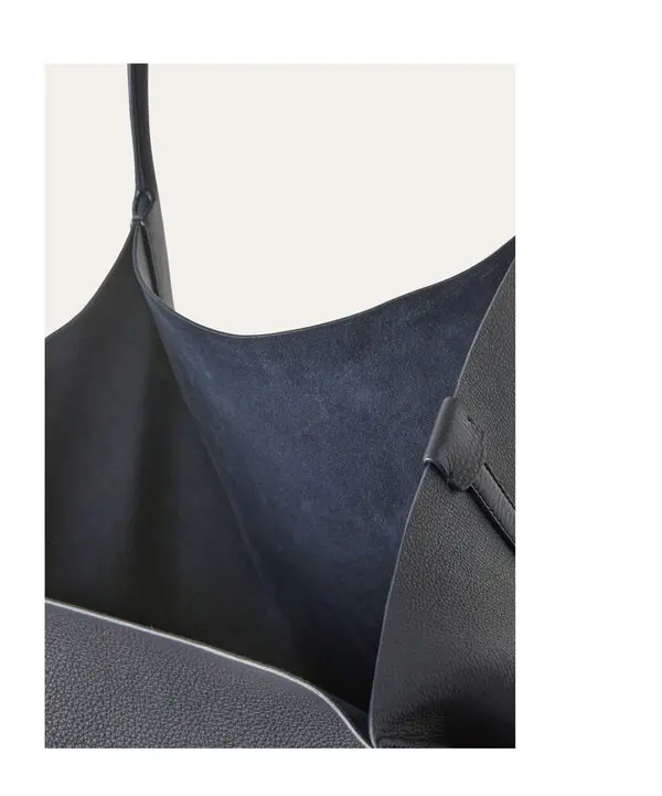Loro Piana Extra Large Bale Hobo Bag - Navy/agate