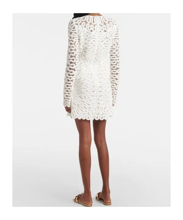 Simkhai Mccall Crochet Cotton Minidress