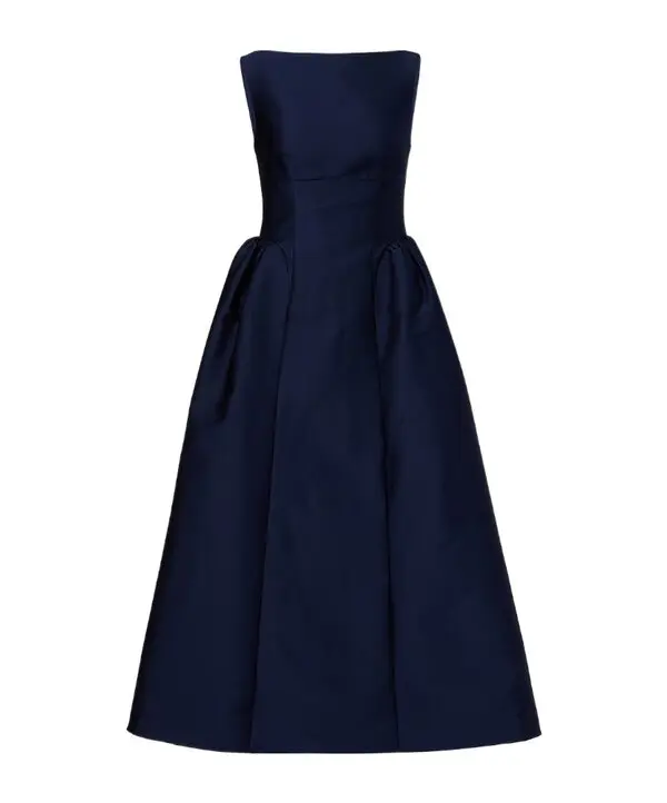 Roland Mouret Taffeta Midi Dress