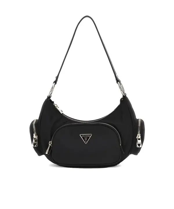 Guess Gemma Shoulder Bag - Black