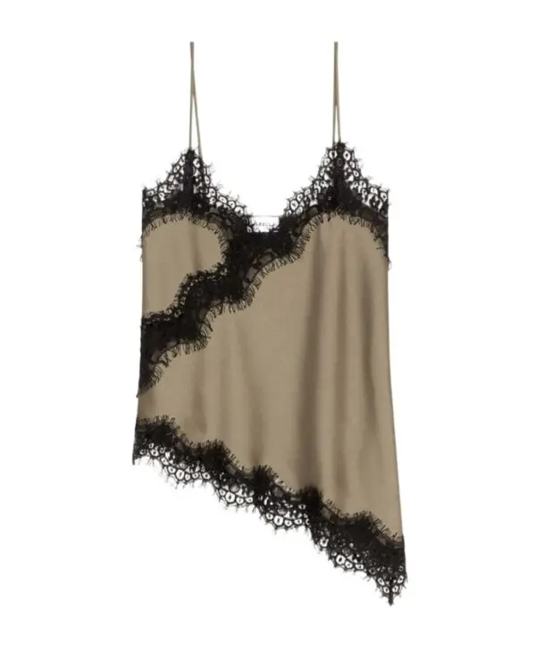 Marella Lace Trim V-neck Camisole