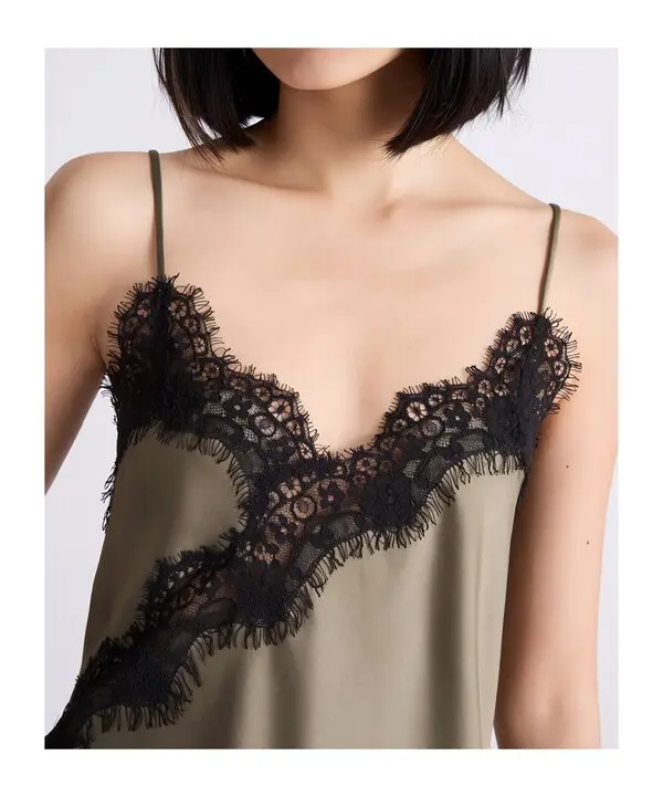 Marella Lace Trim V-neck Camisole