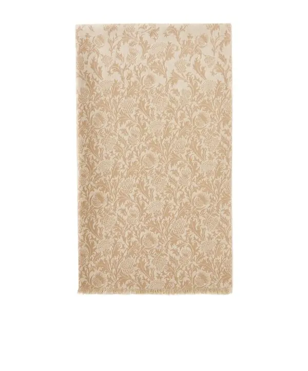 Loro Piana Printed Scarf - Light Biscuit/sand