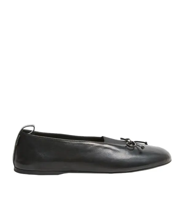 Miu Miu Leather Ballet Flats