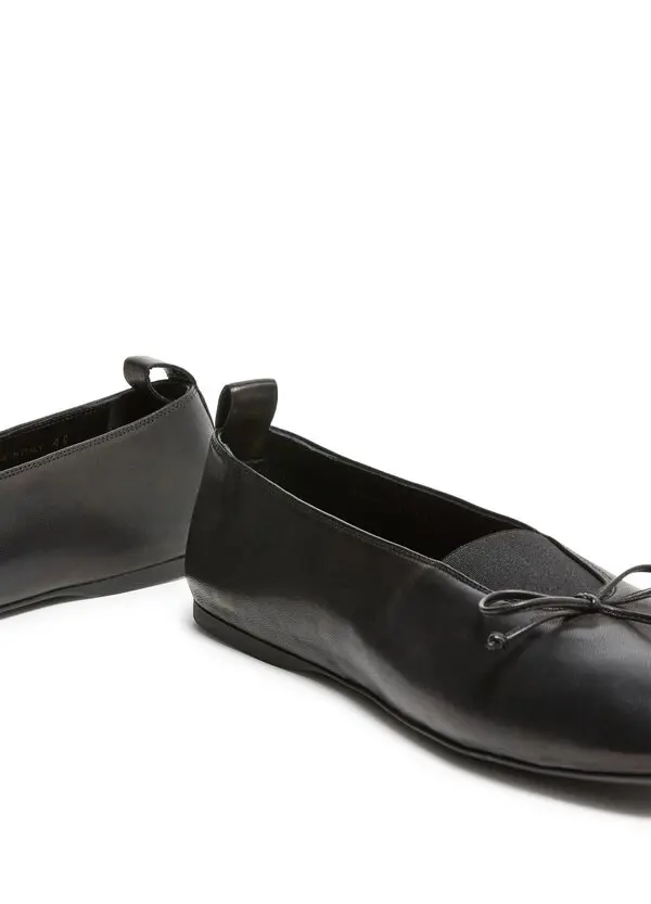 Miu Miu Leather Ballet Flats