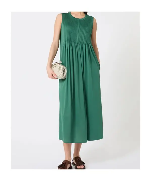 Max Mara Pleated Dress