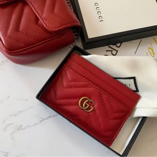 Gucci Gg Marmont Card Case