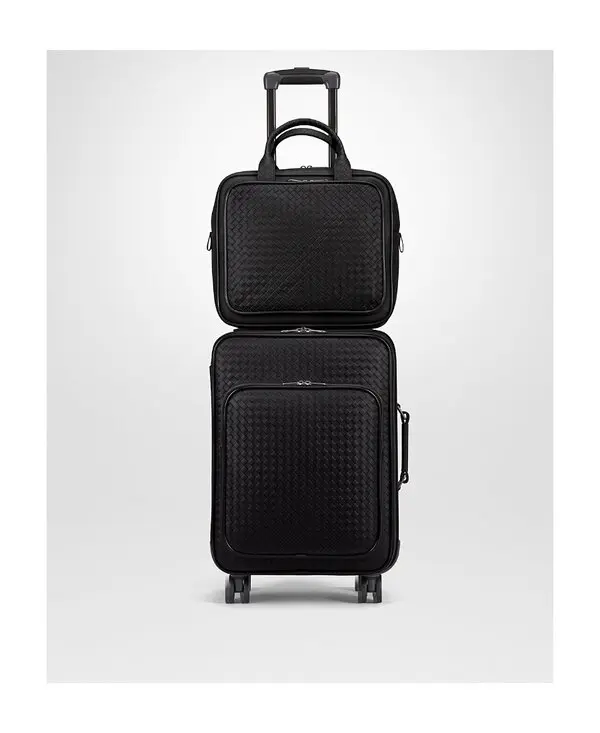 Bottega Veneta Woven Trolley Case
