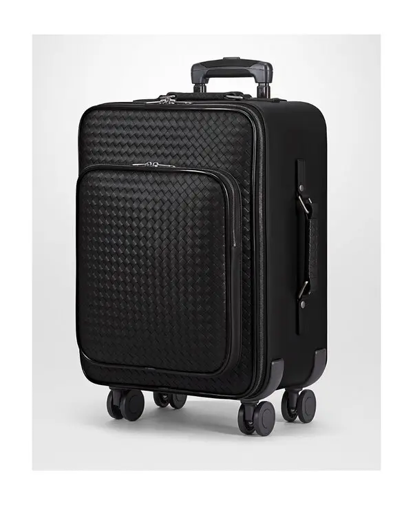 Bottega Veneta Woven Trolley Case