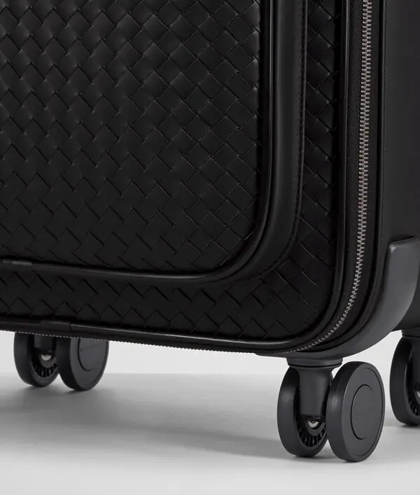 Bottega Veneta Woven Trolley Case