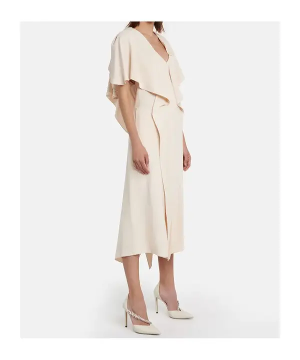 Roland Mouret Frilly-edged Strap Dress