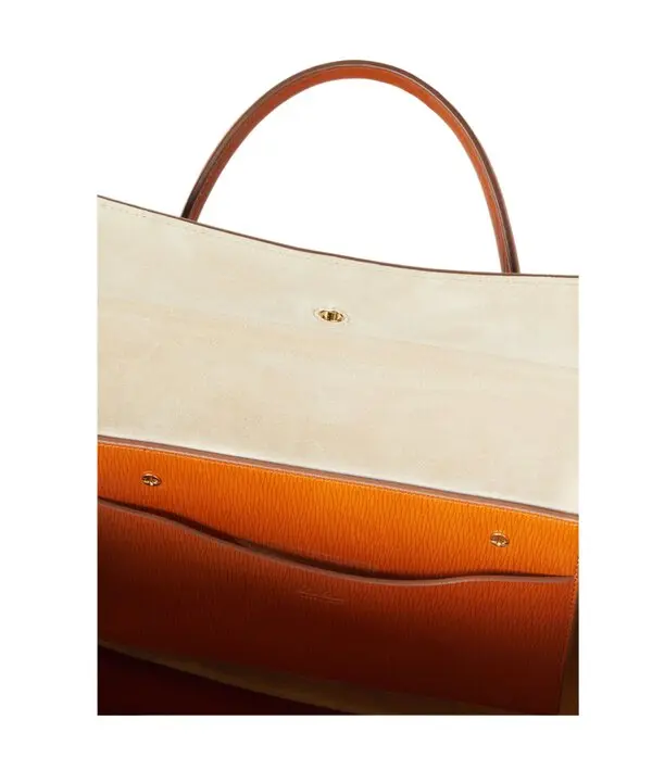 Loro Piana Double Handle Shoulder Bag