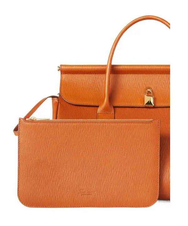 Loro Piana Double Handle Shoulder Bag