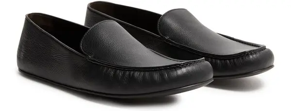 THE ROW Leo Loafers In Leather