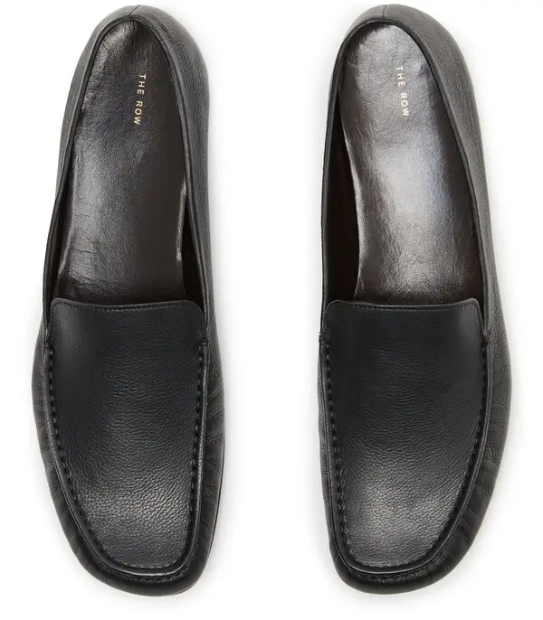 THE ROW Leo Loafers In Leather