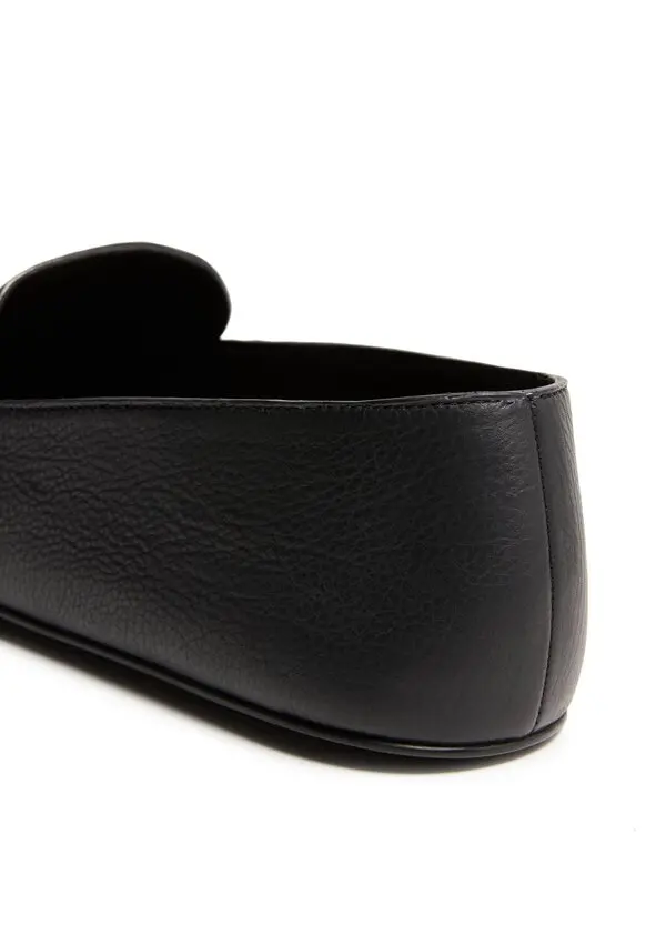 THE ROW Leo Loafers In Leather