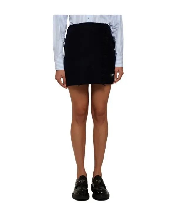 Prada Wrapped Mini Skirt